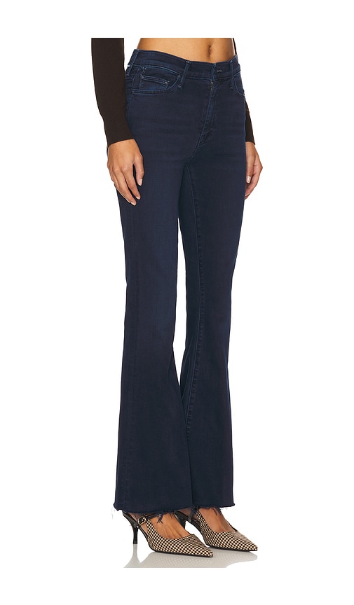 MOTHER MOTHER The Weekend Fray Jeans in Stretch Denim
